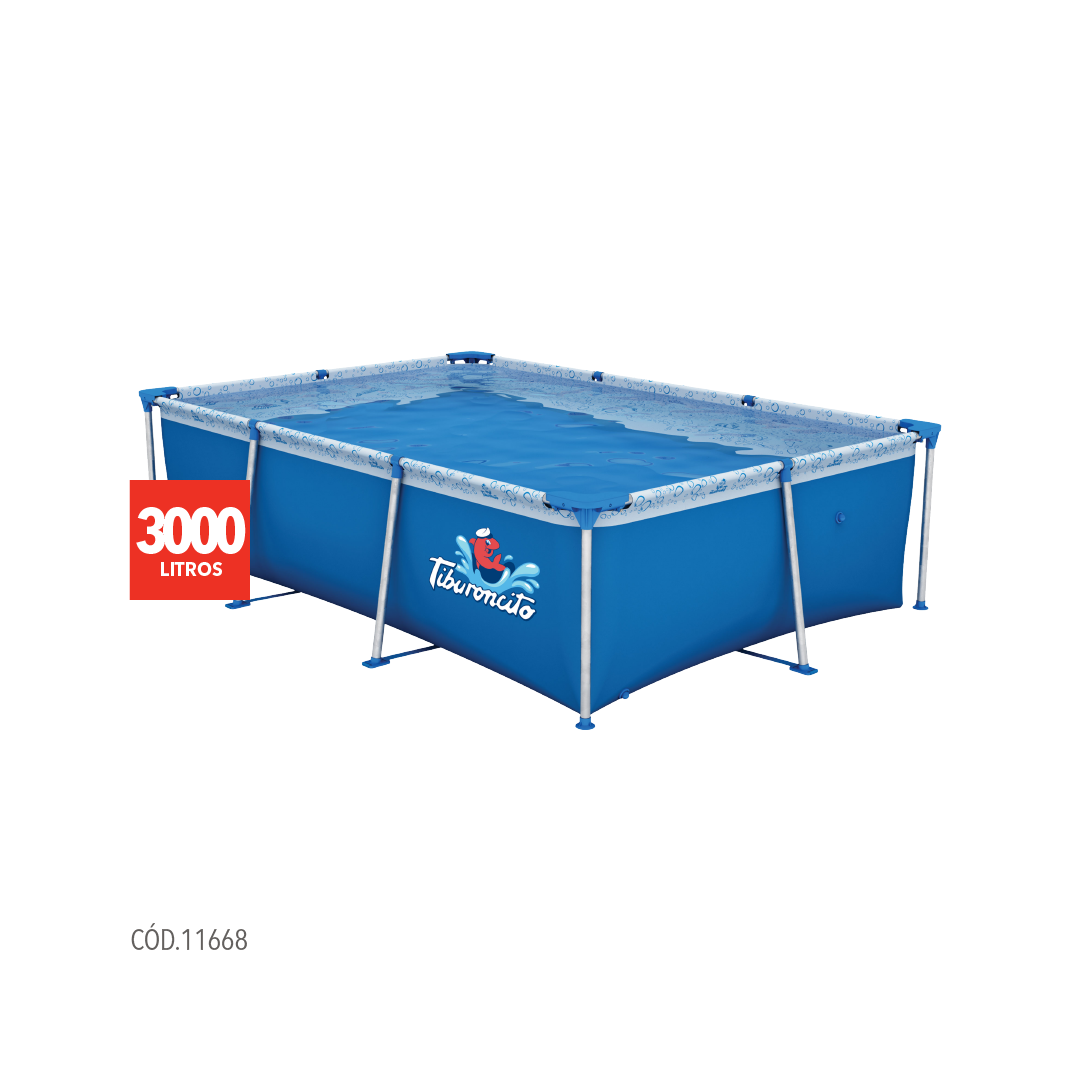 PILETA TIBURONCITO 3000L Nexon